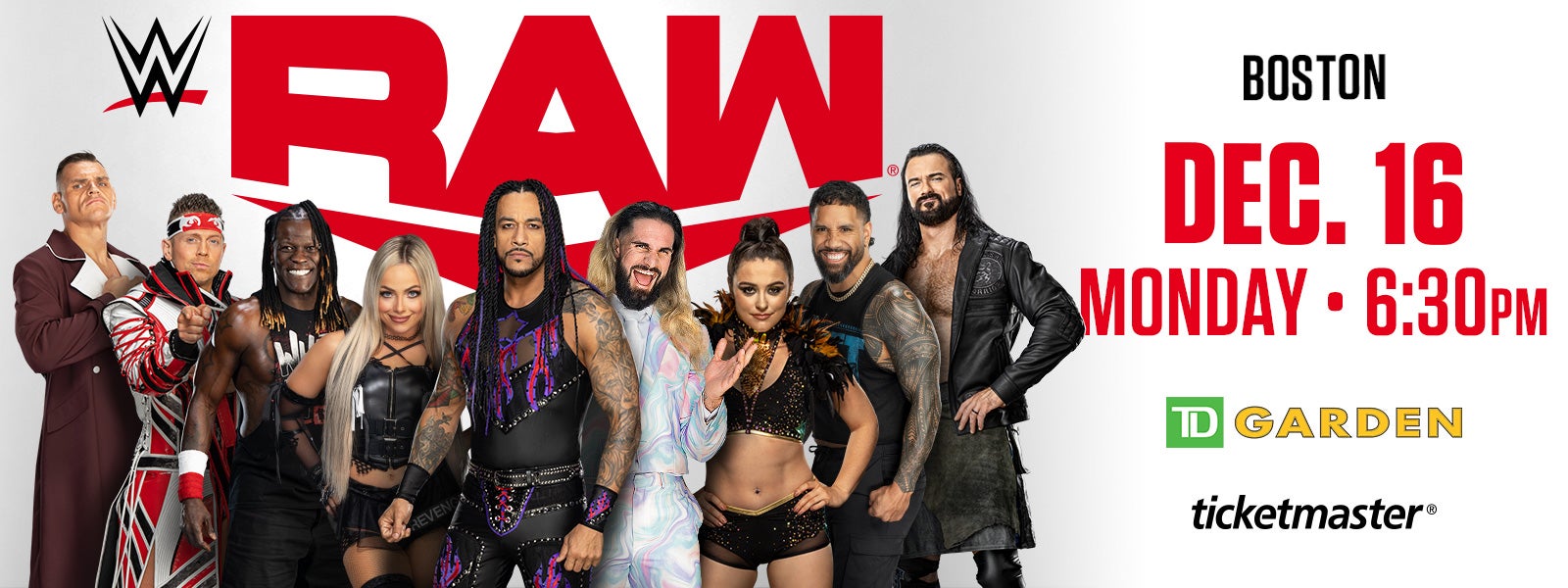 WWE Monday Night RAW | TD Garden